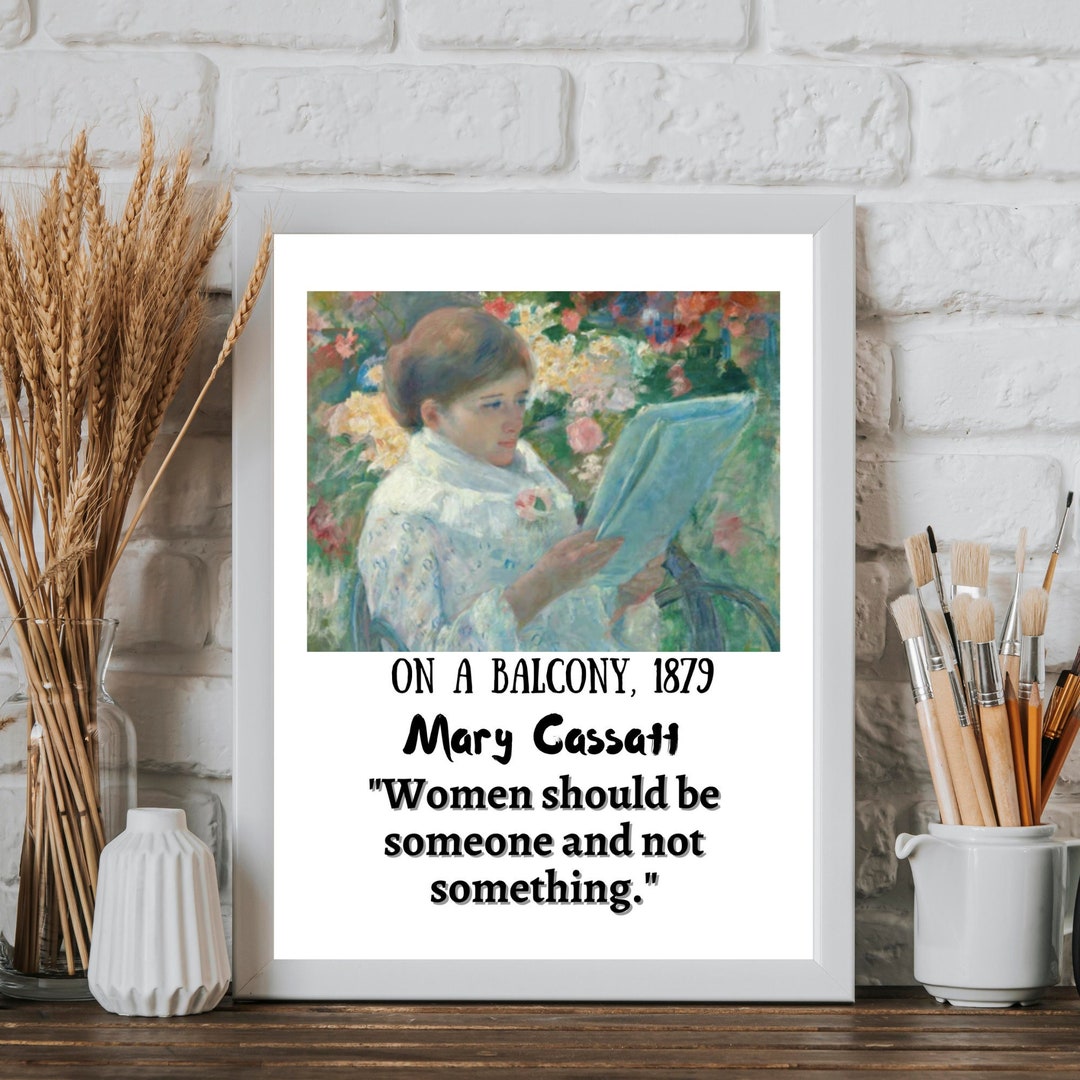Mary Cassatt. Impressionist Artist.digital Wall Art, Printable Wall Art ...
