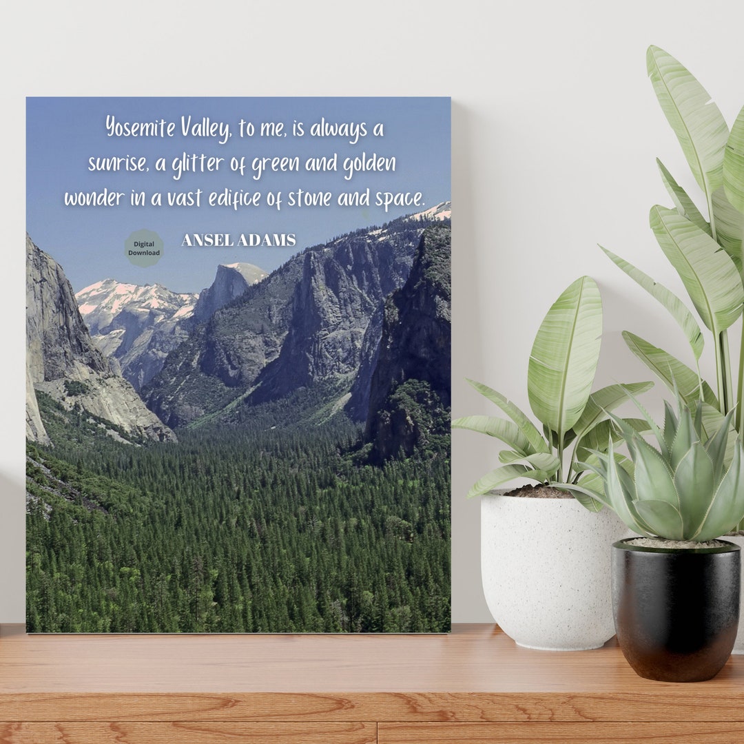 ANSEL ADAMS! Digital Wall Art, Printable Wall Art, Wall Hangings ...