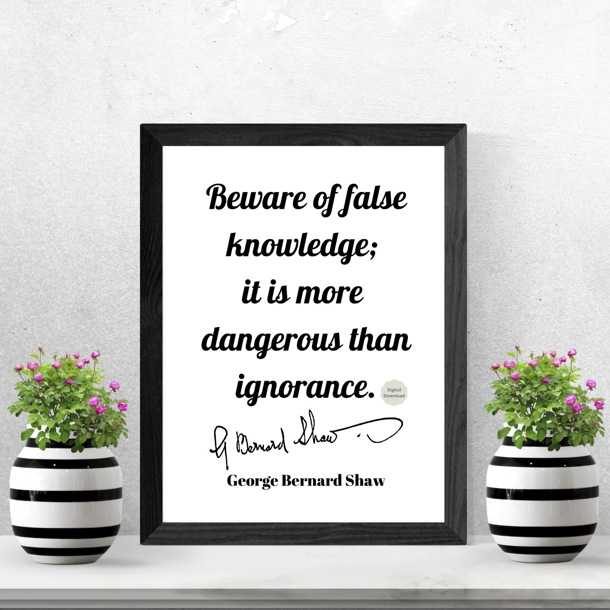 BRAINY QUOTES! Digital Wall Art, Printable Wall Art, Wall Hangings ...