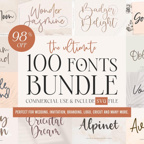 Font - Etsy