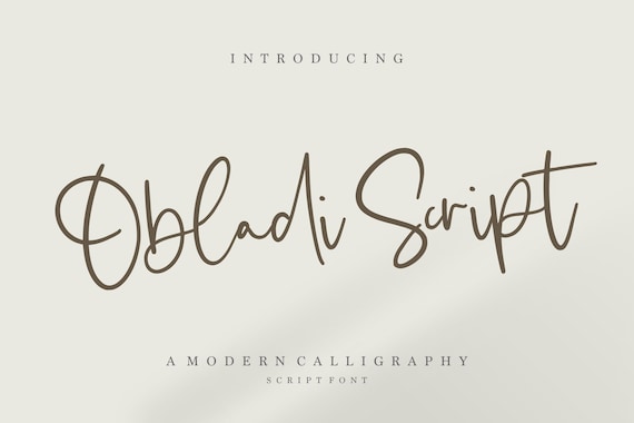 Calligraphy Font Font for Cricut Script Font Wedding Font | Etsy