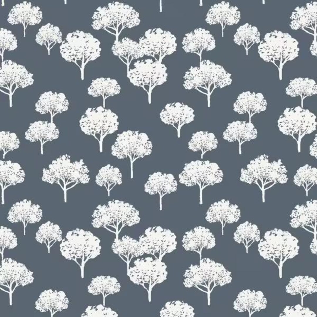 Just Trees in Midnight Blue:day at Zoo Collection - Etsy