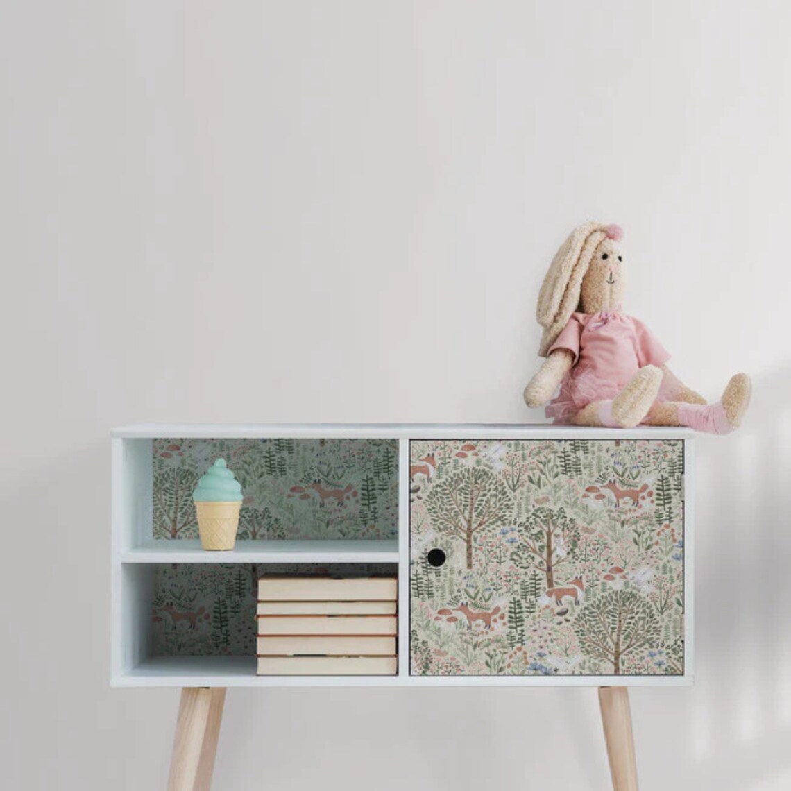 Folklore Forest Wallpaper Sample 9x9 FREE SHIPPING - Etsy