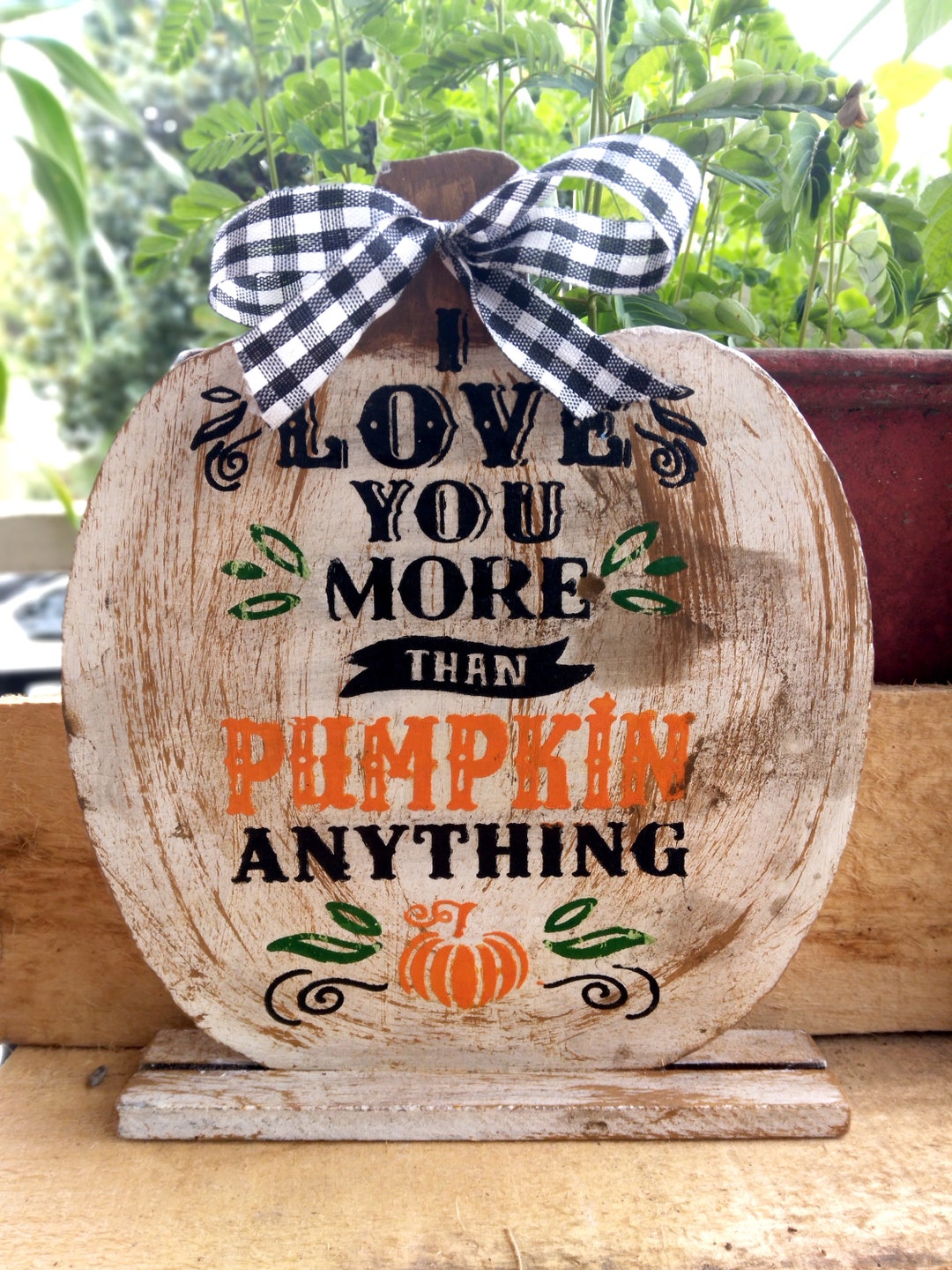 I Love You More Than Pumpkin Anything - Etsy