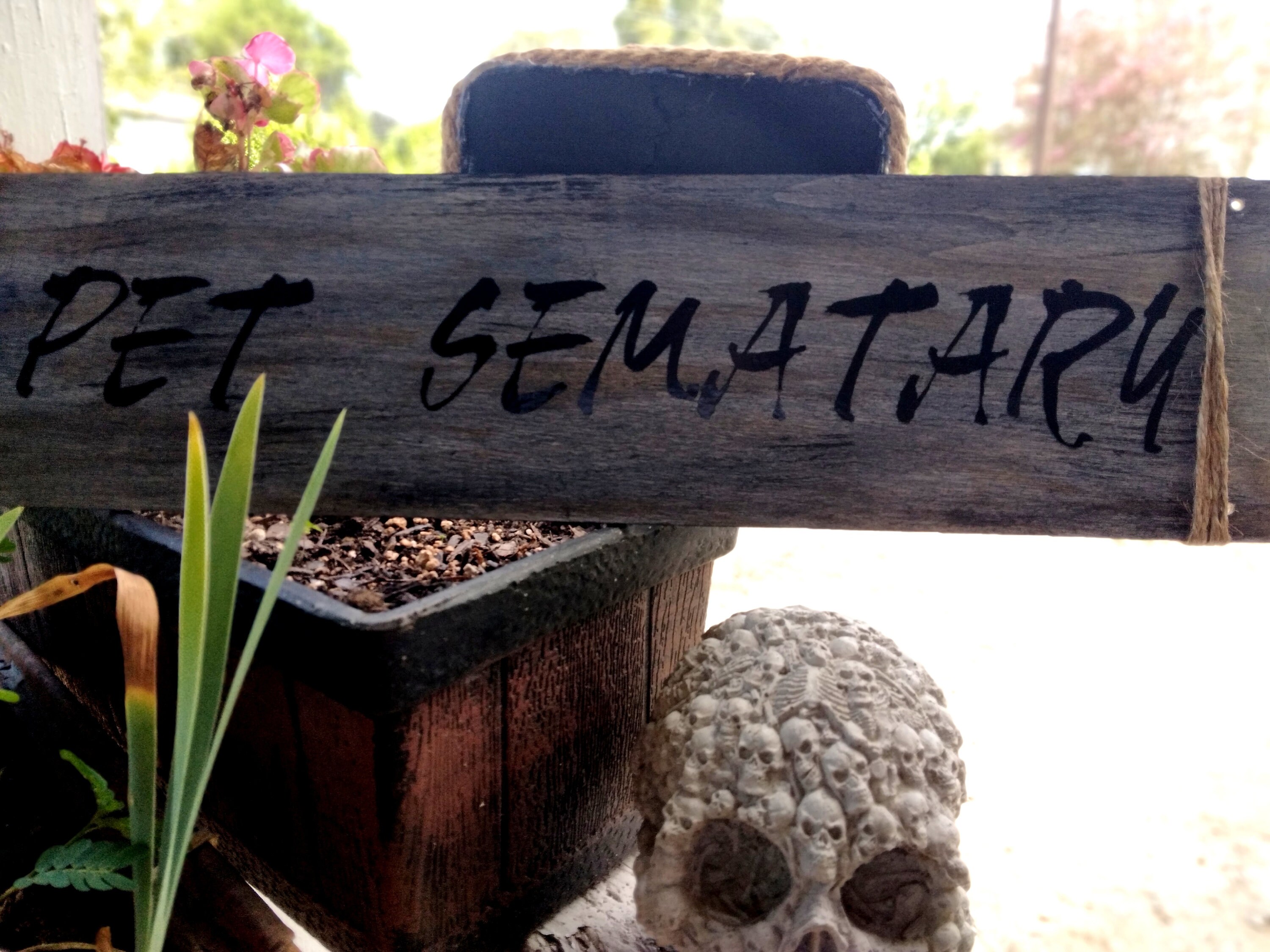 Pet Sematary Sign - Etsy