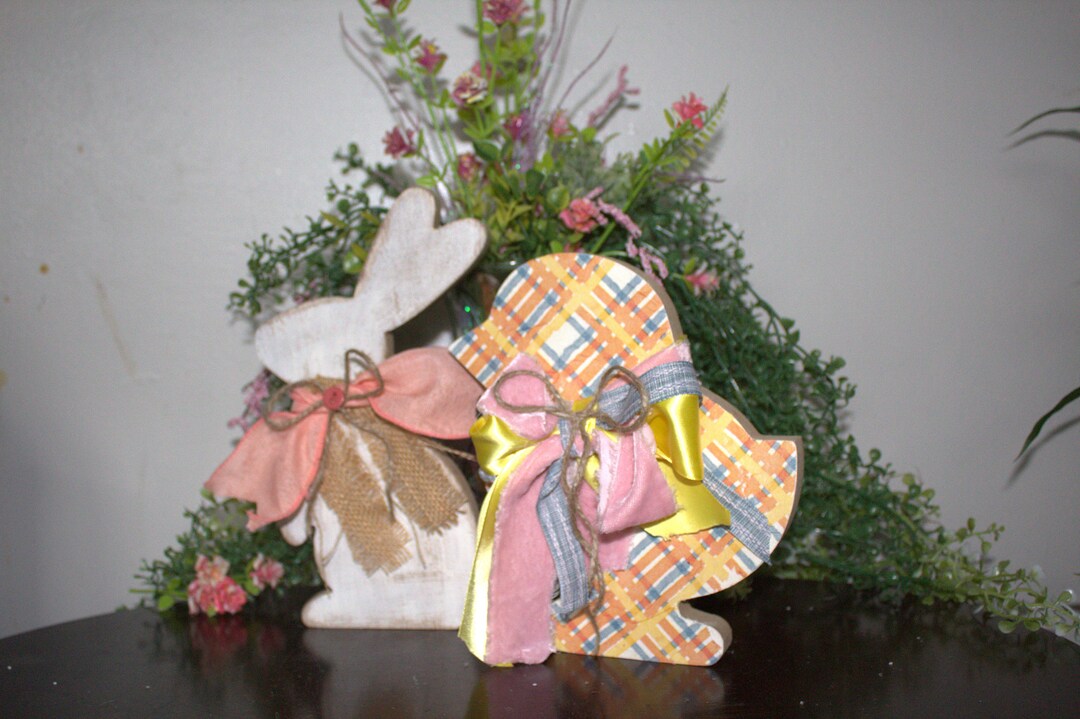 Wooden Spring Baby Chick - Etsy