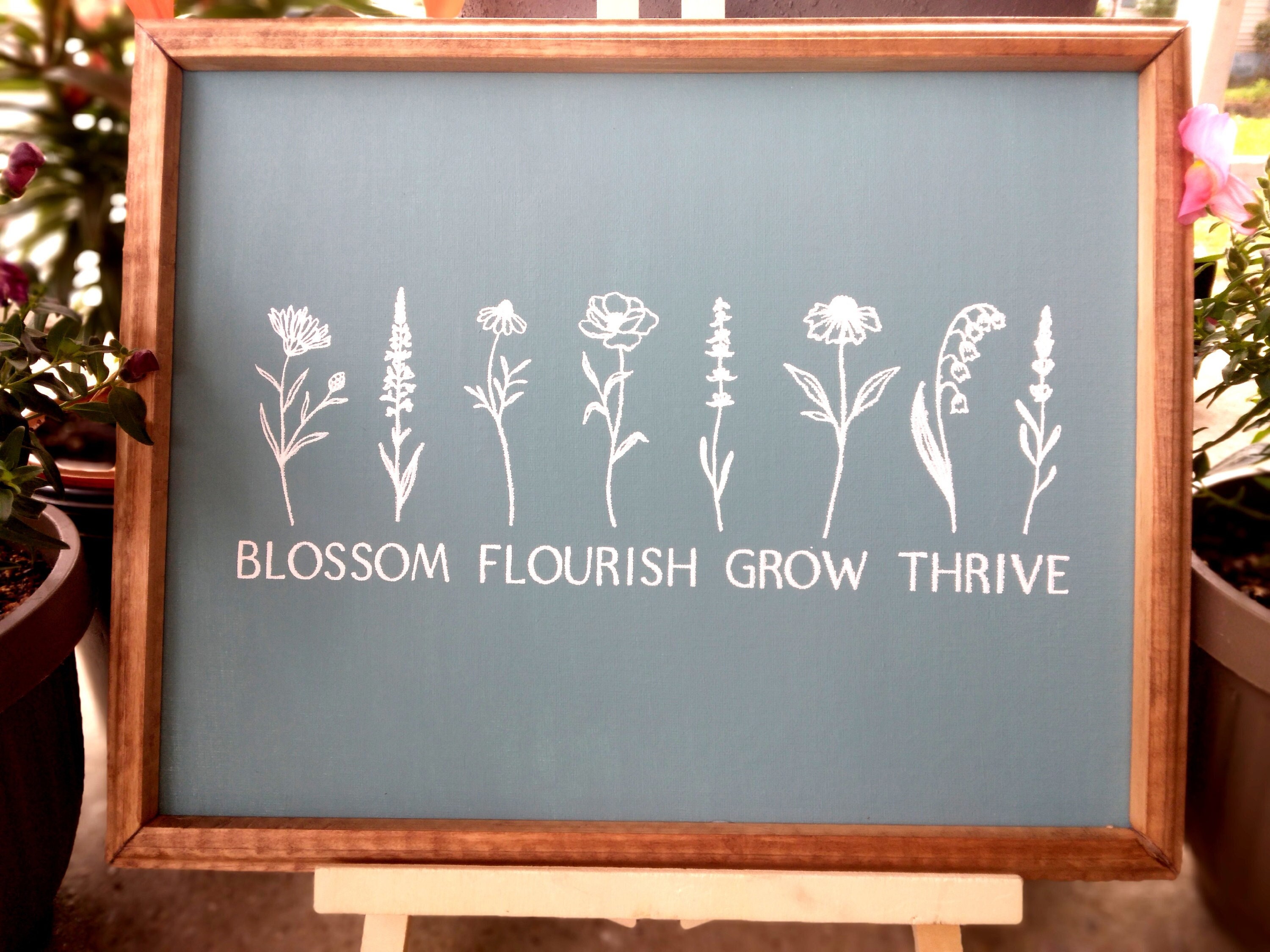 Blossom-flourish-grow-thrive Picture - Etsy
