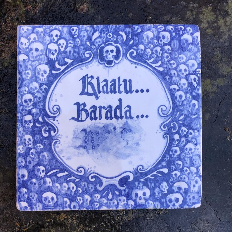 Evil Dead: Delft Blue Tile - Etsy