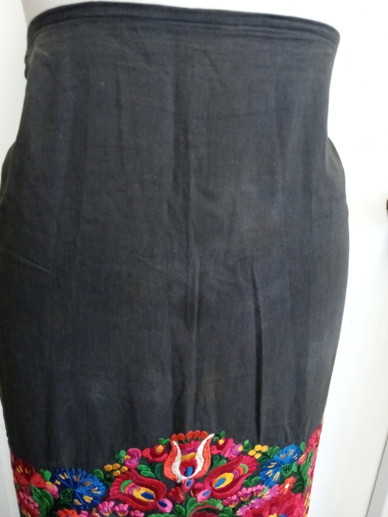 Vintage Matyo Apron Hand Embroidered Treasure - Etsy