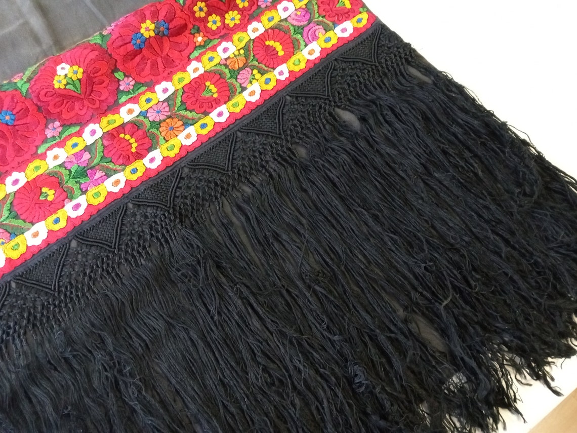 Vintage Matyo Apron Hand Embroidered Treasure - Etsy