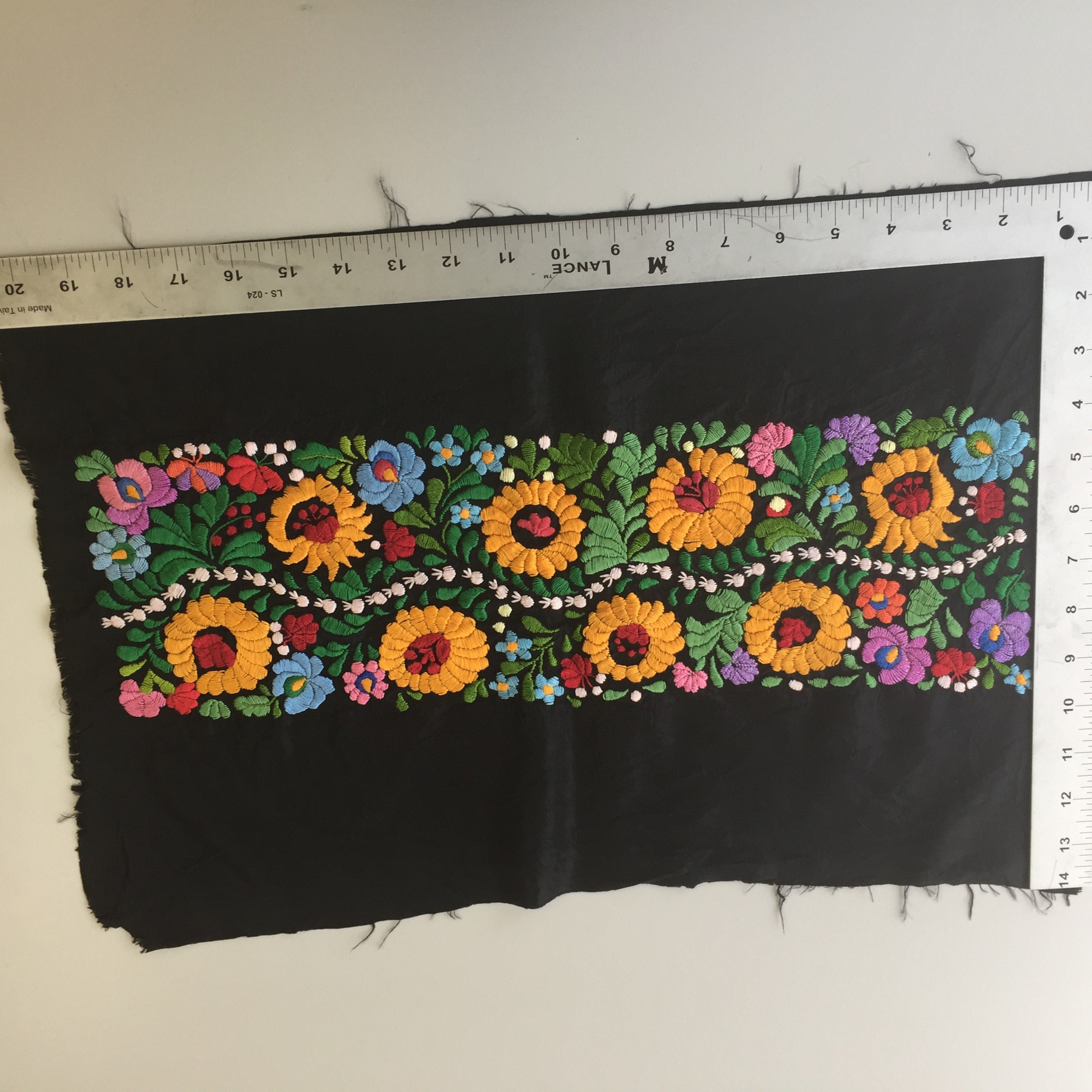 Vintage Matyo Fiber Art Front Only - Etsy