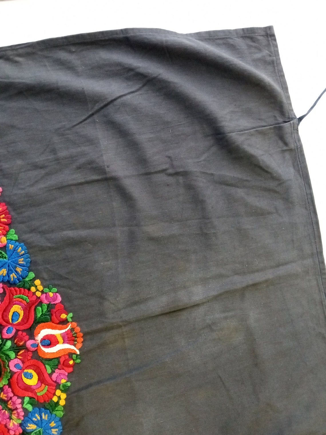 Vintage Matyo Apron Hand Embroidered Treasure - Etsy