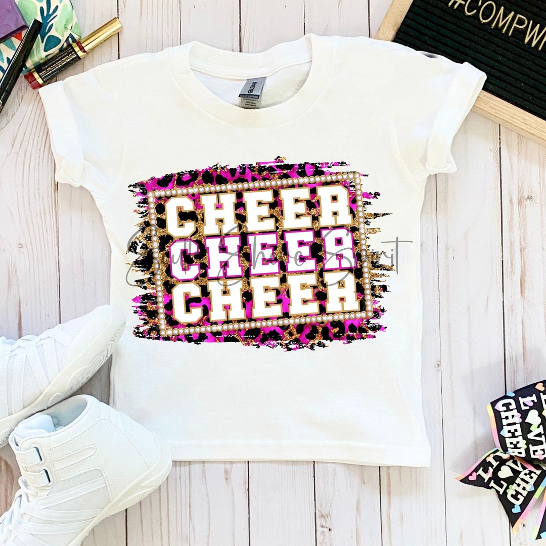 Leopard Cheer Png - Etsy