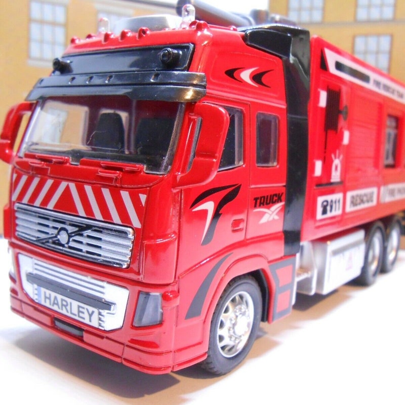 Old Toy Fire Engine - Etsy UK