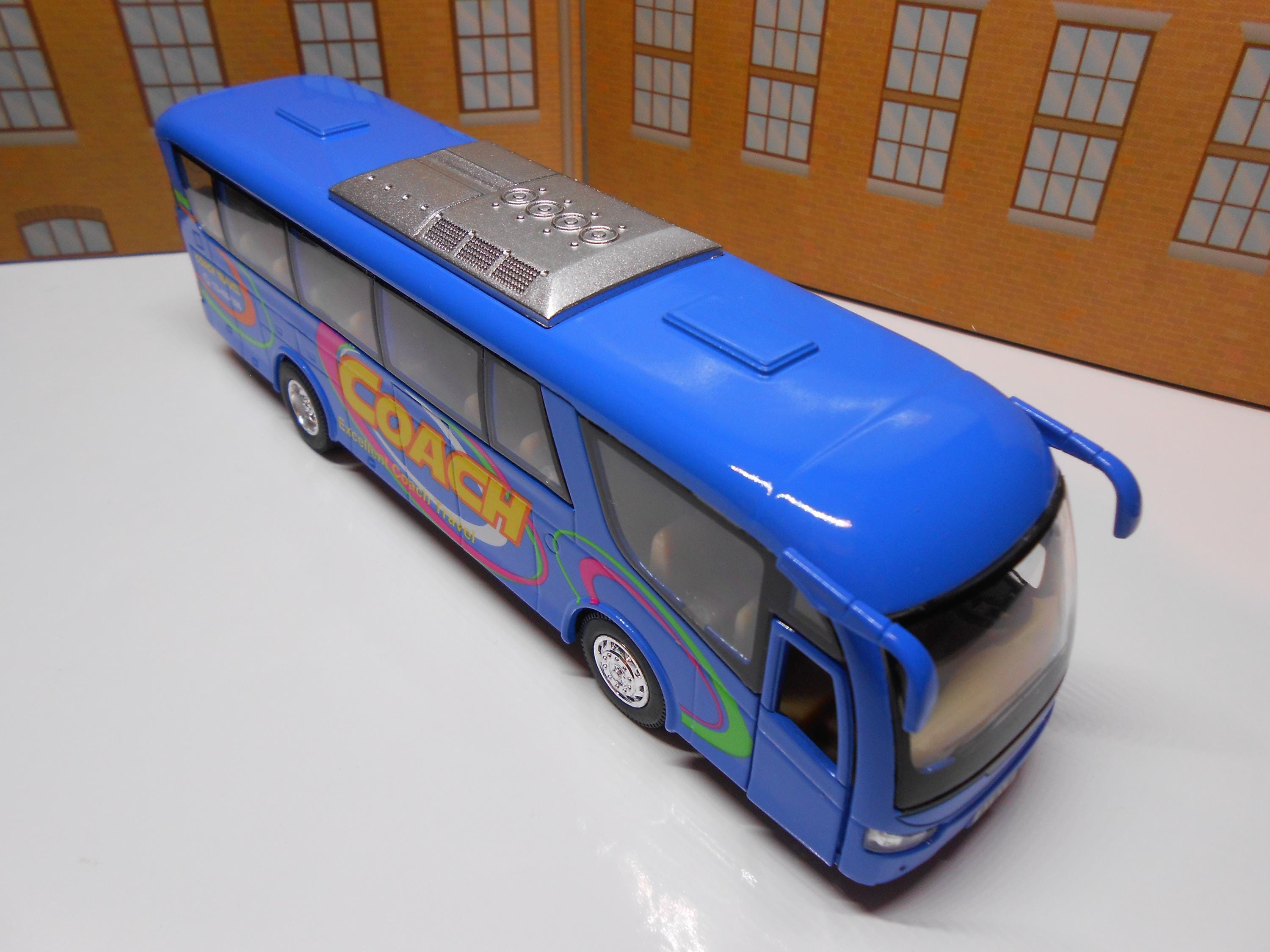 PERSONALISED PLATES NAME Coach Bus Toy Car Model Boy Girl Dad Mom Uncle ...