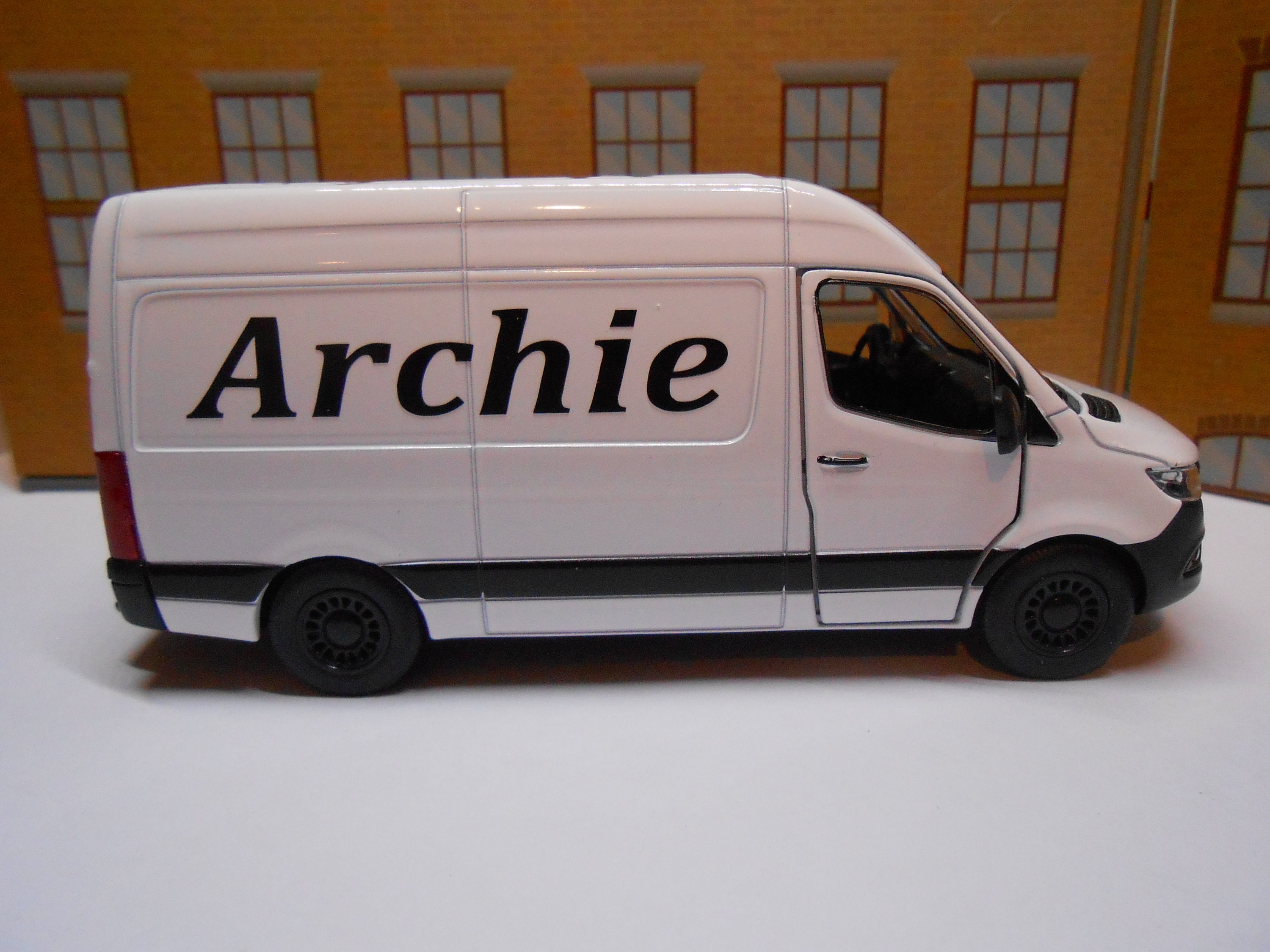 PERSONALISED NAME Sprinter Van Mercedes Toy Car Toy Van Model - Etsy