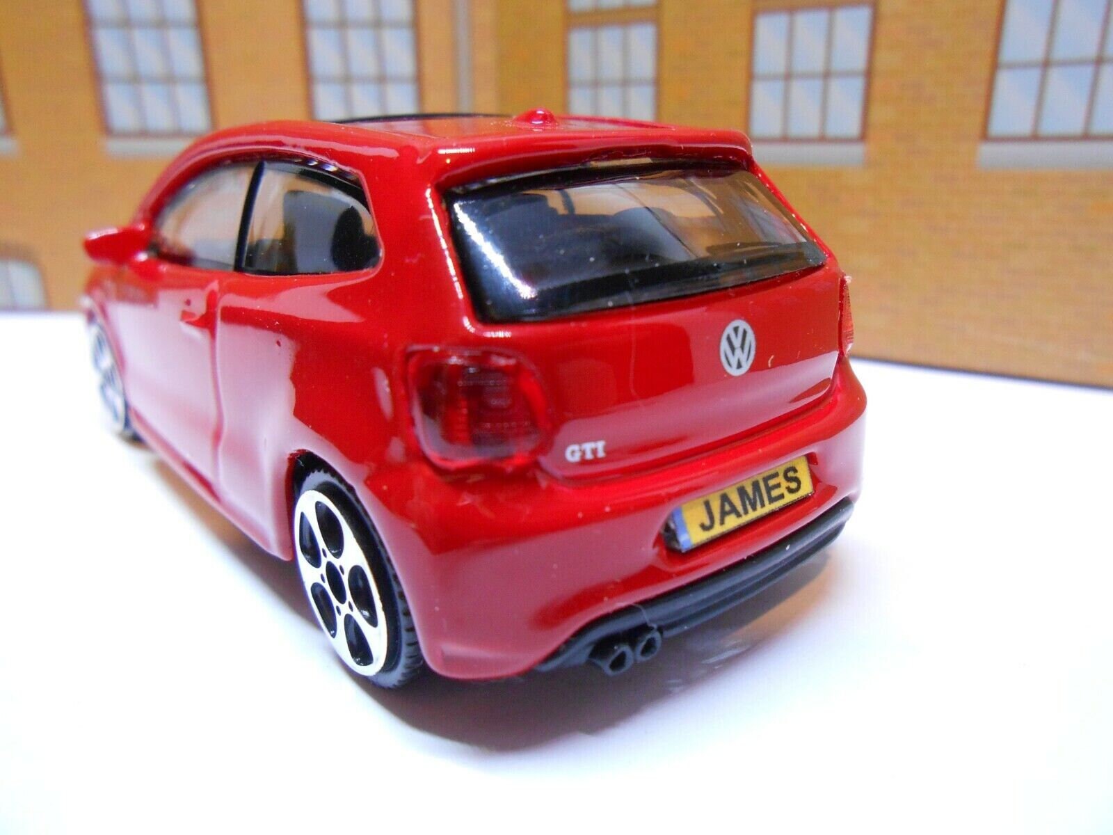 PERSONALISED PLATES Name VW Polo Toy Car Model Boy Girl Dad - Etsy