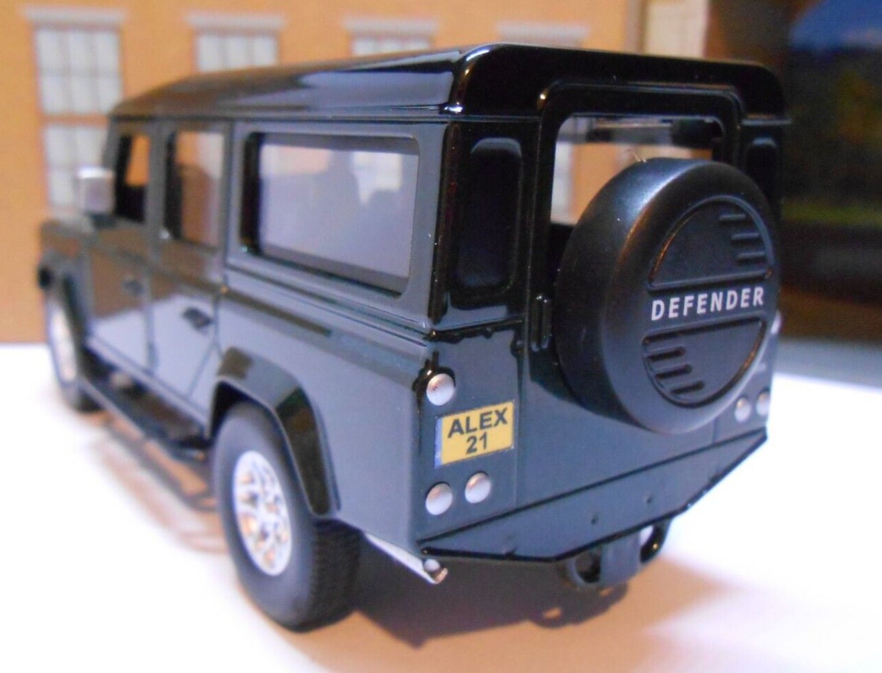 PERSONALISED PLATES Landrover Defender Toy Car Model Boy Girl - Etsy UK