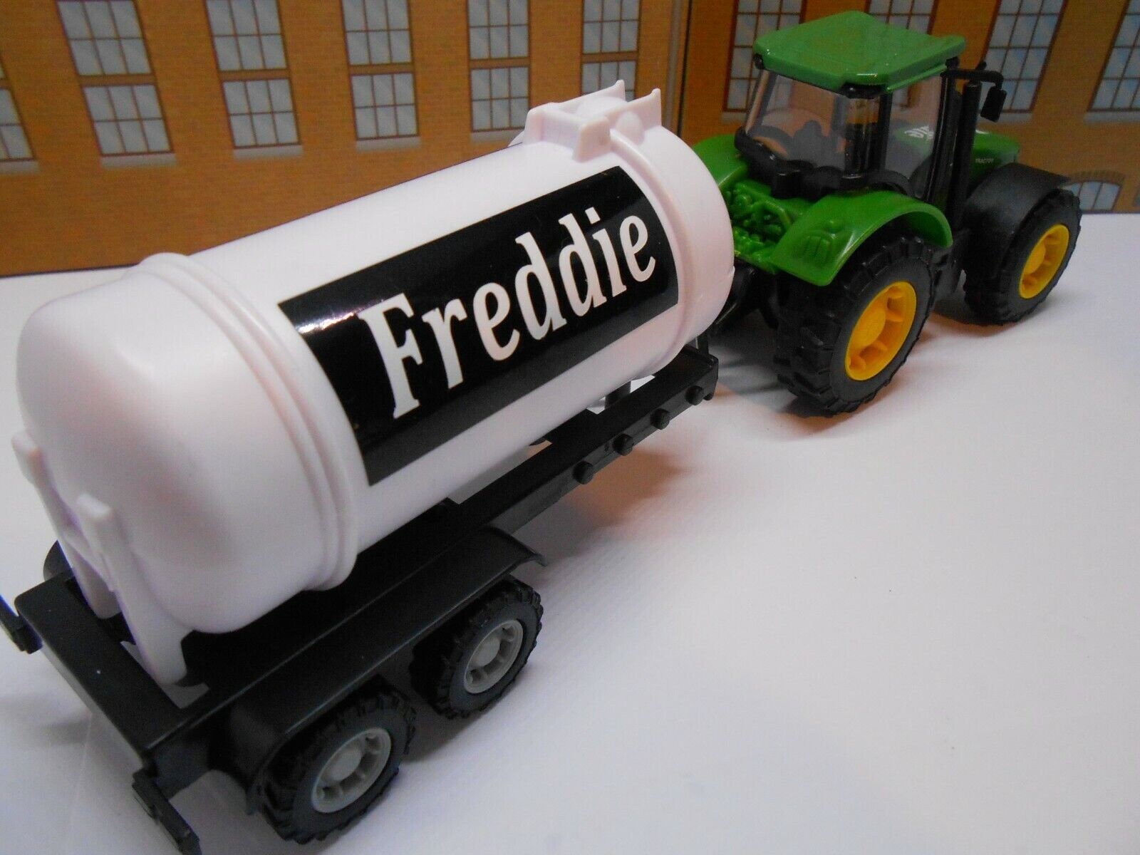PERSONALISED NAME Toy Tractor & Trailer Set Farm Toy Car Model - Etsy