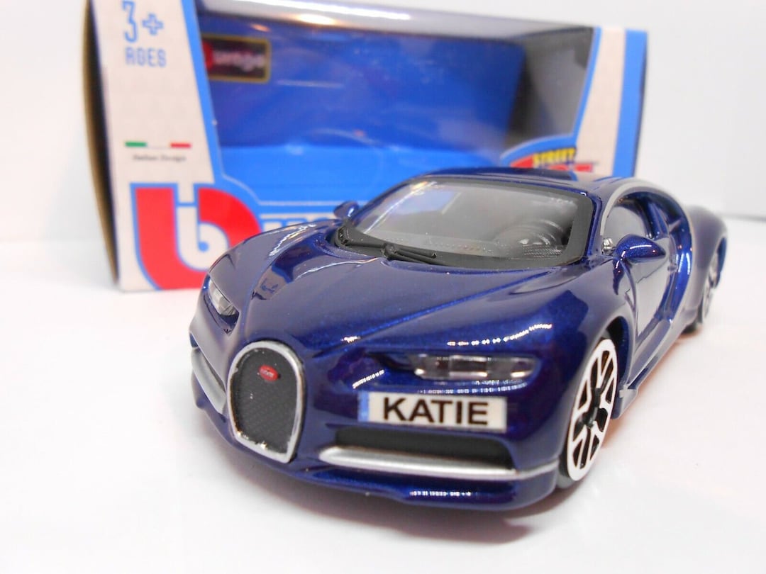 Personalized Bugatti Chiron Toy Car Model, 1:43 Scale - Etsy UK