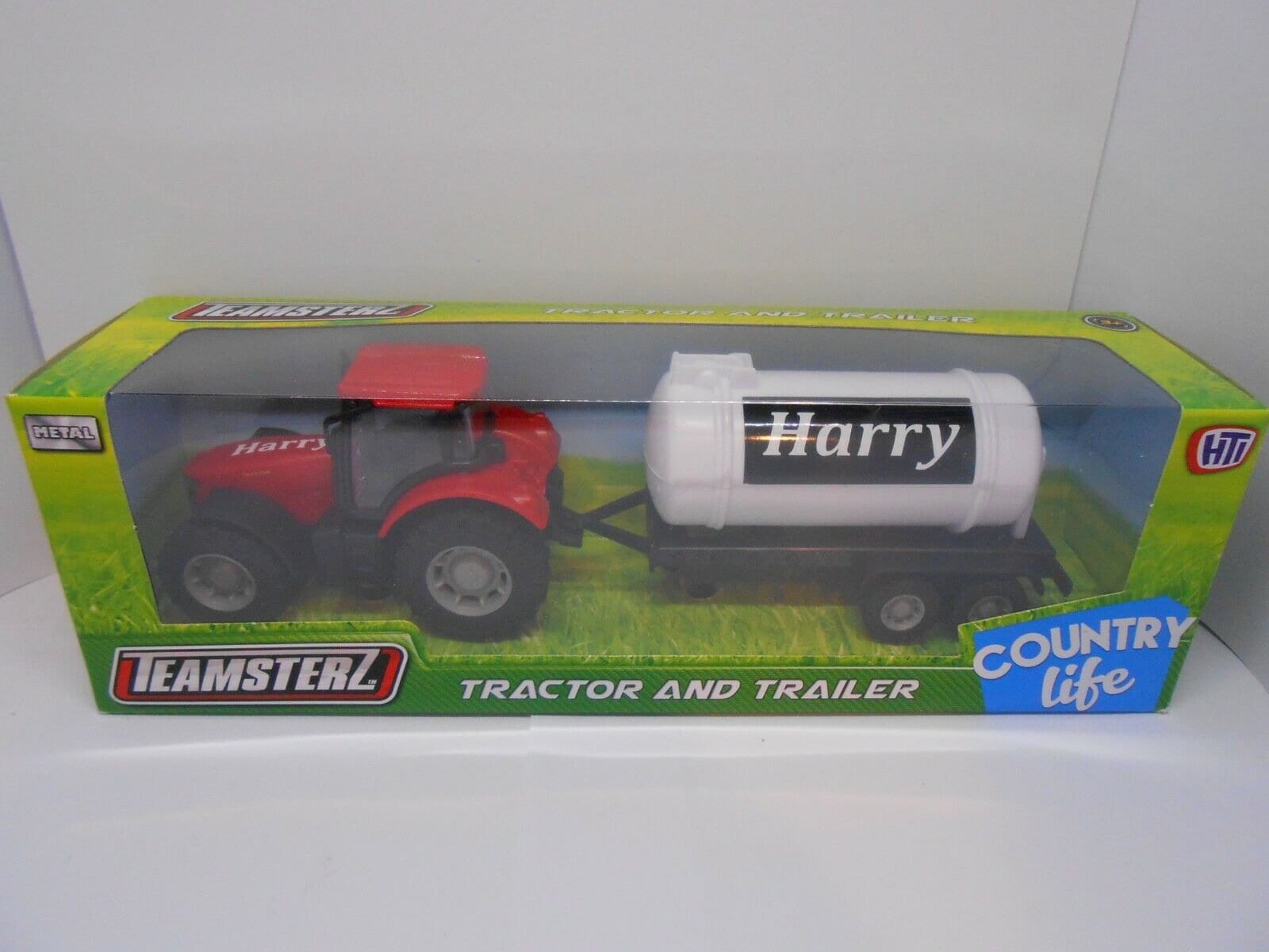 PERSONALISED NAME Toy Tractor & Trailer Set Farm Toy Car Model - Etsy