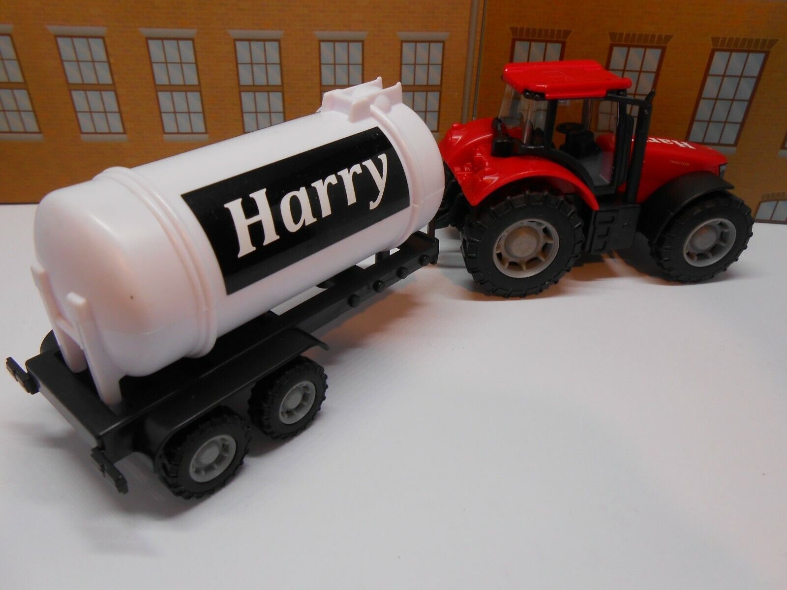 PERSONALISED NAME Toy Tractor & Trailer Set Farm Toy Car Model - Etsy