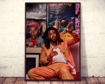 J. Cole Album Cover Poster - Etsy