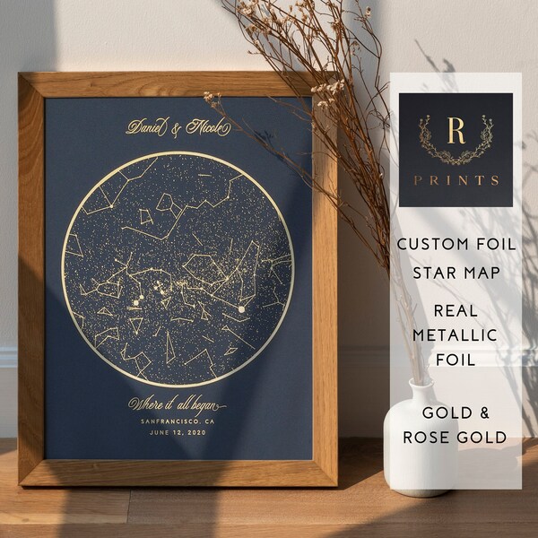 Star Map - Etsy