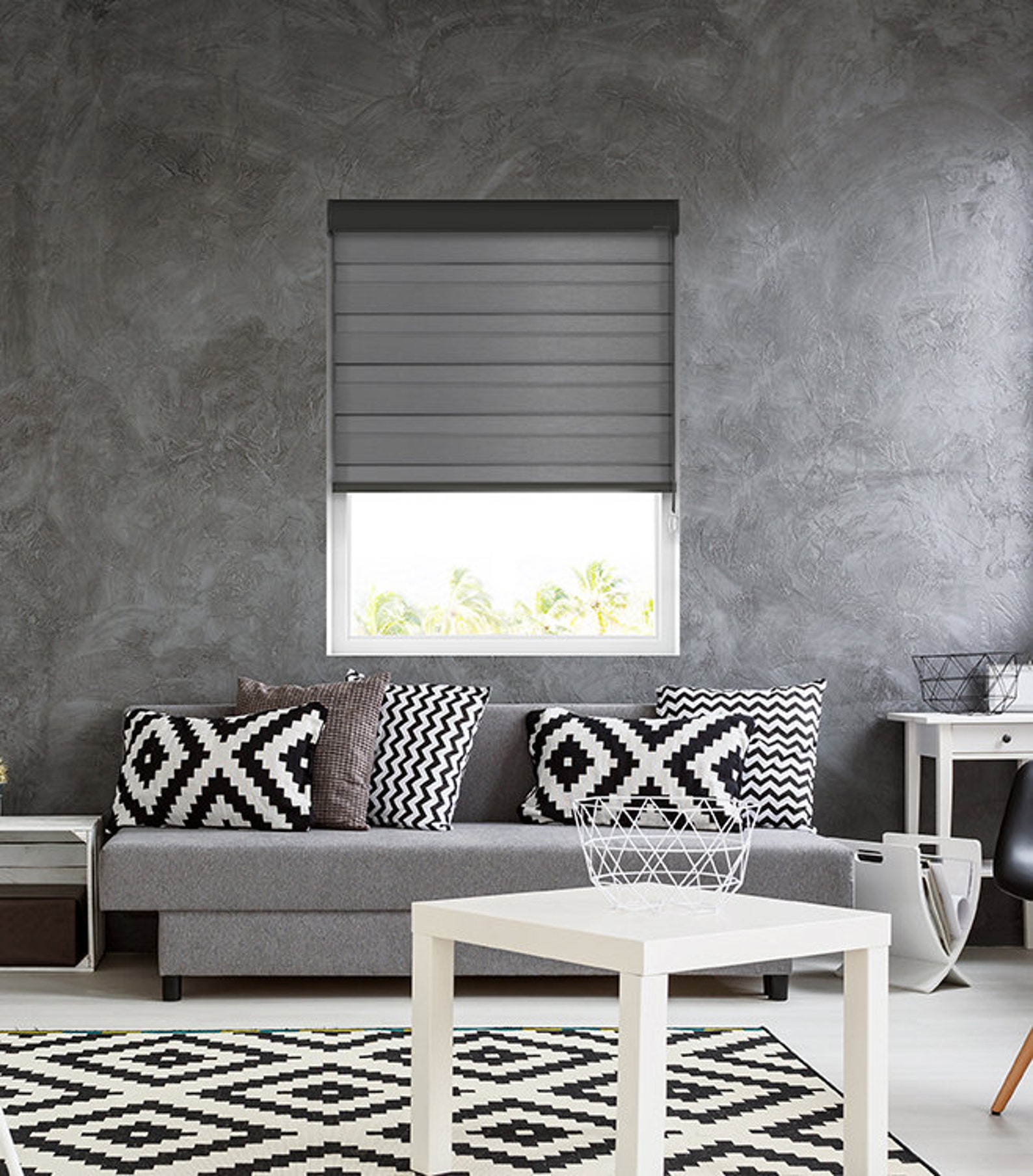 Cascade Shades, Combi Anita Light Filtering Window Covering, Custom ...