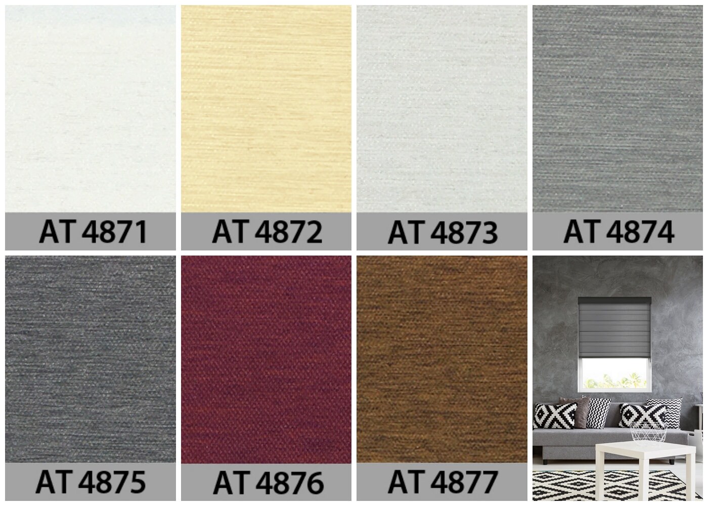 Cascade Shades, Combi Anita Light Filtering Window Covering, Custom ...