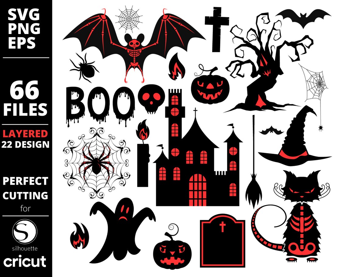 22 Halloween Svg Bundle Halloween Svg Fall Svg Sarcastic - Etsy