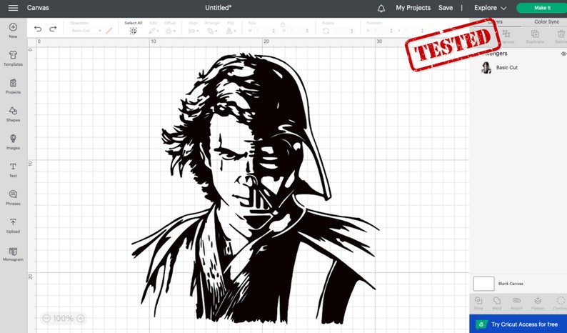 Anakin Skywalker Svg Darth Vader Svg Anakin Svg Star Wars - Etsy UK