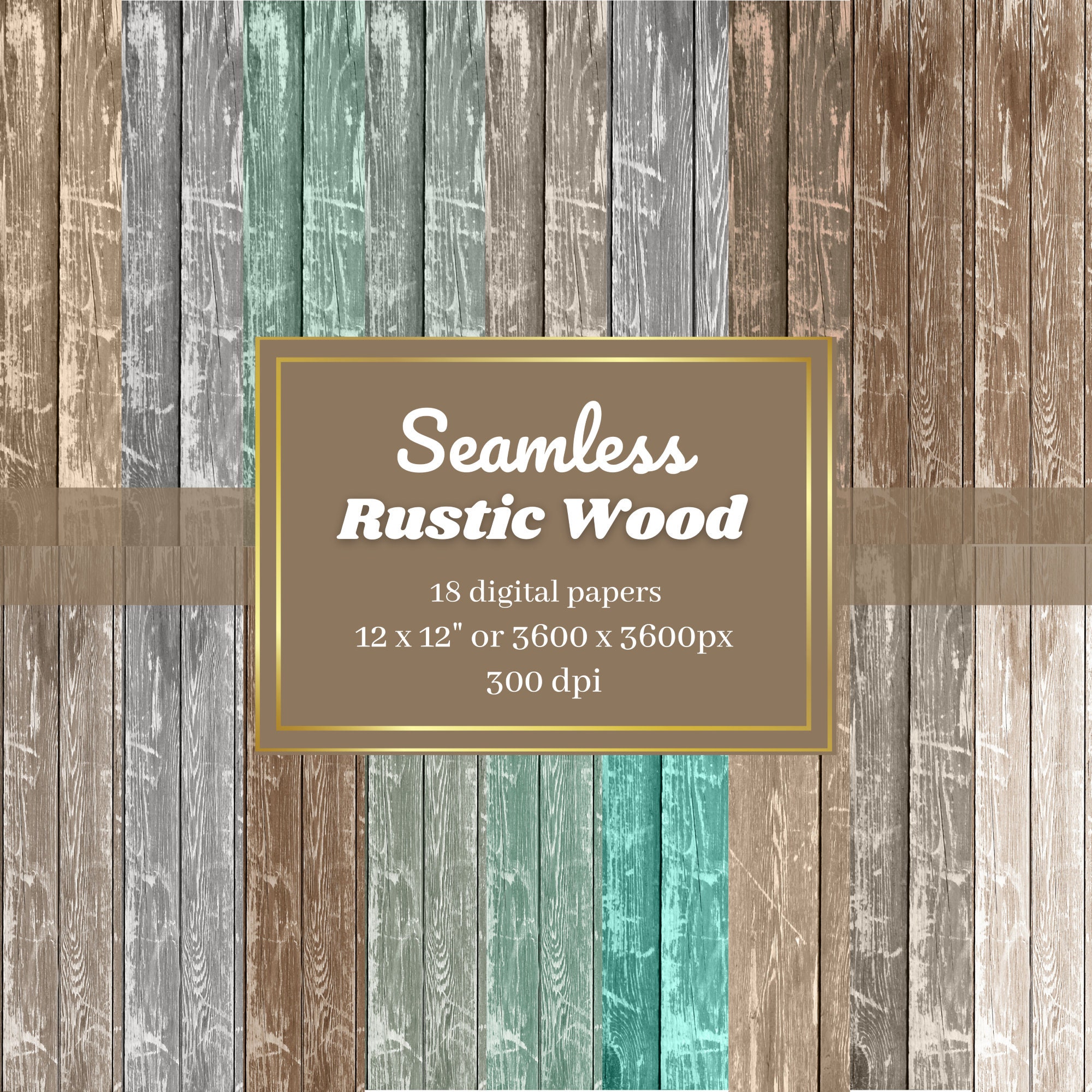 18 PREMIUM Rustic Wood Digital Paper Wood Digital Paper Wood | Etsy