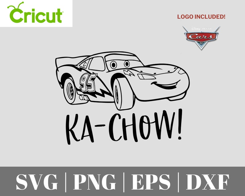 Cars Lightning Mcqueen Ka-chow Svg Cars Svgprintable CARS - Etsy Canada