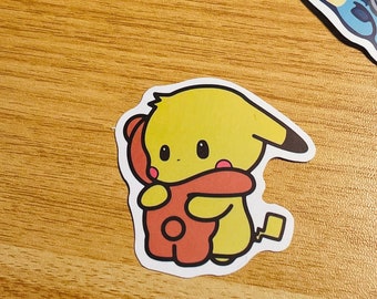 Pikachu and Friends Stickers - Etsy
