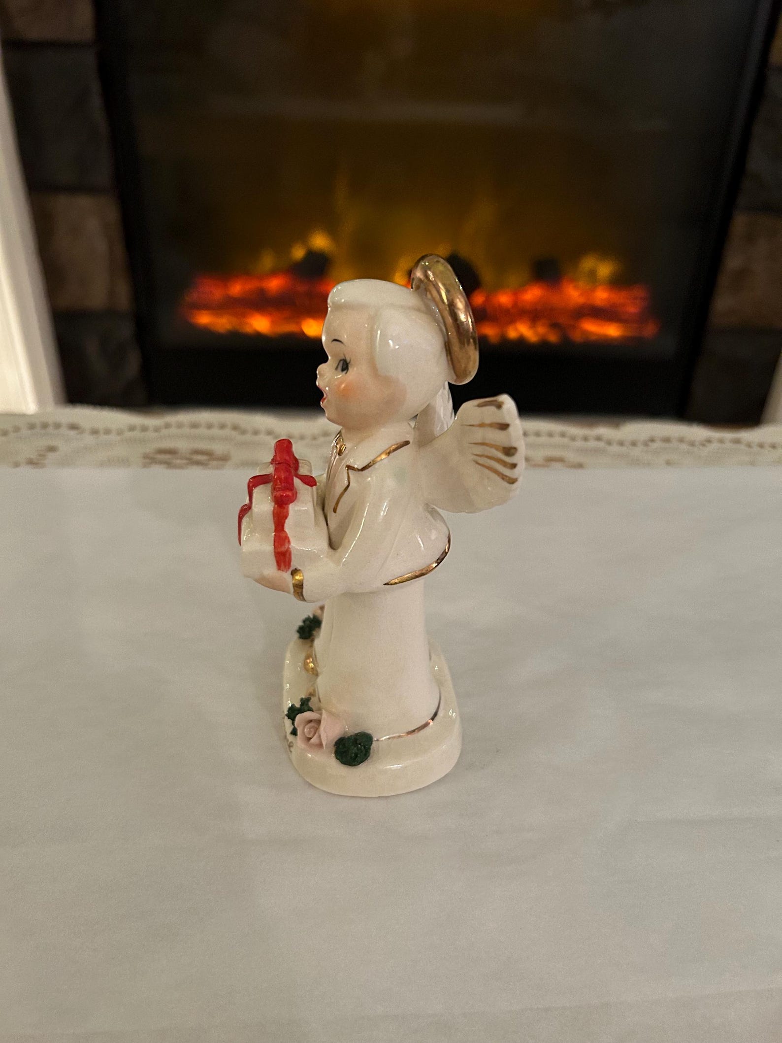 Vintage Christmas Angel Boy Christmas Kitsch - Etsy