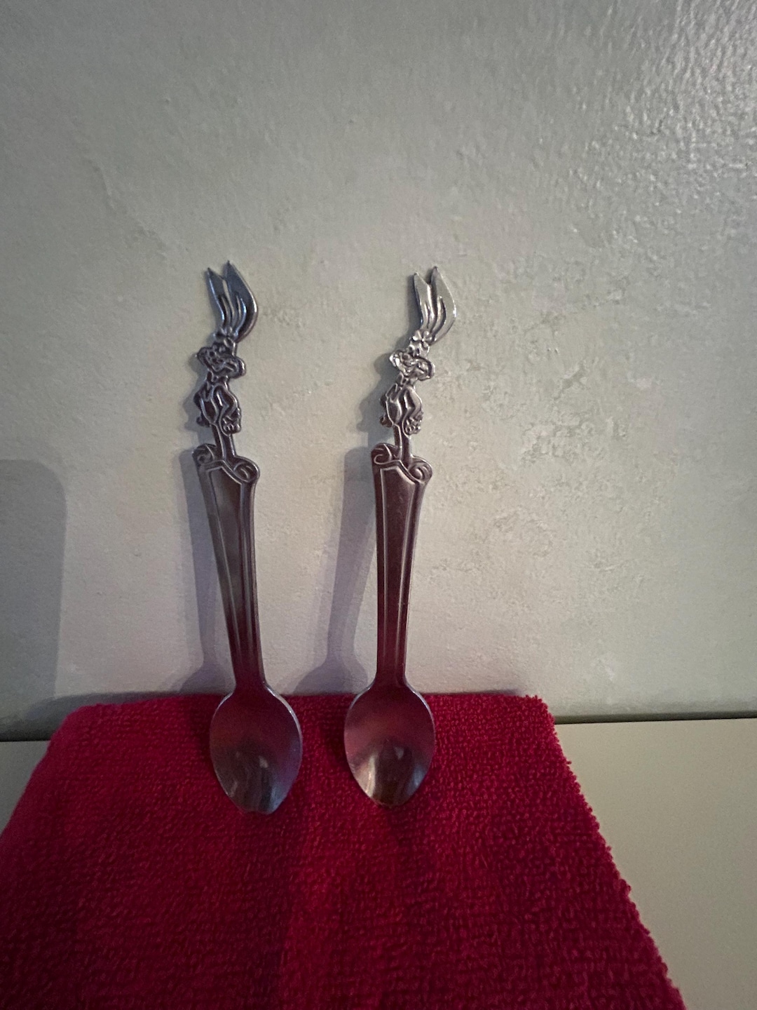 Vintage Nestle Quik Bunny Spoons Lot of Two - Etsy