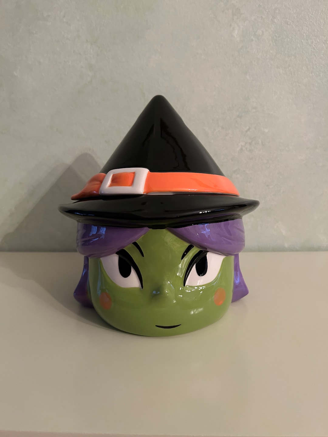 Halloween Target Witches Cookie Jar Candy Dish - Etsy