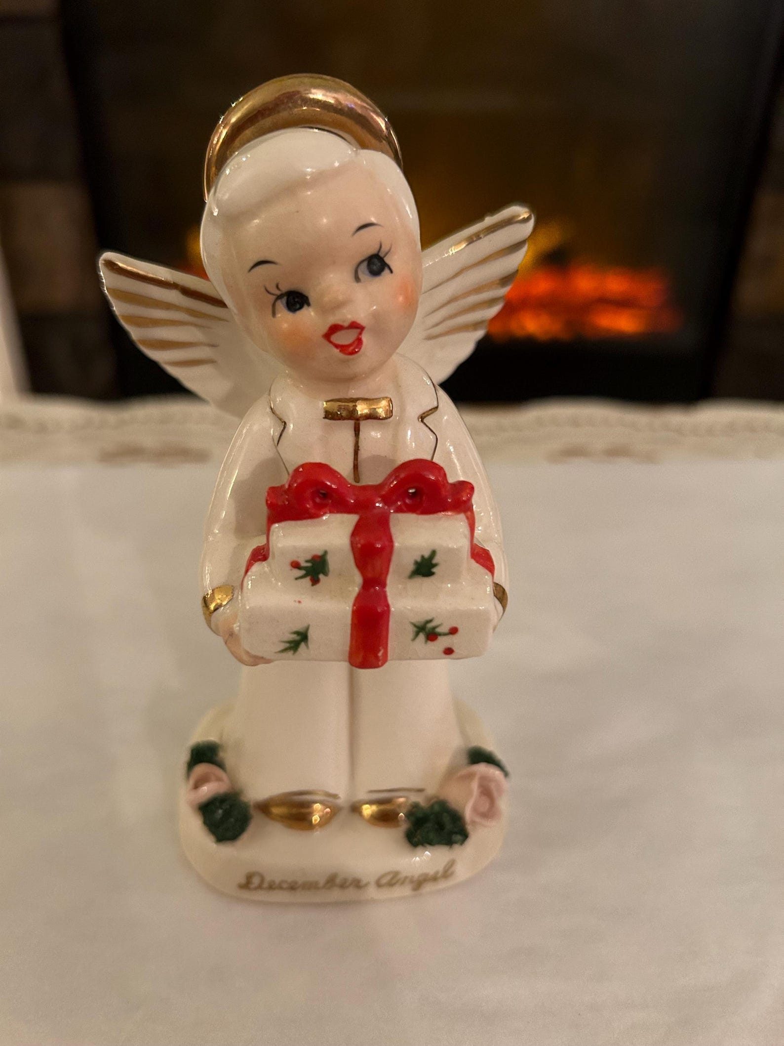 Vintage Christmas Angel Boy Christmas Kitsch - Etsy