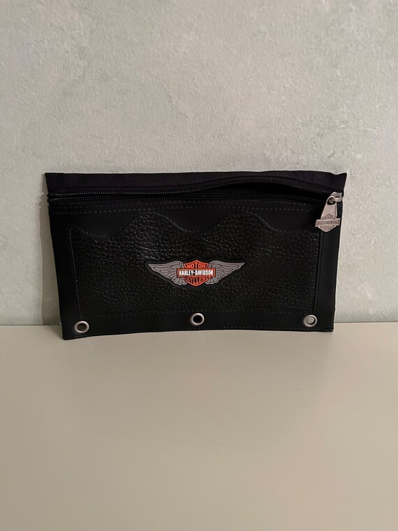Harley Davidson Zipper Pouch Pen Pencil Case Storage … - Gem
