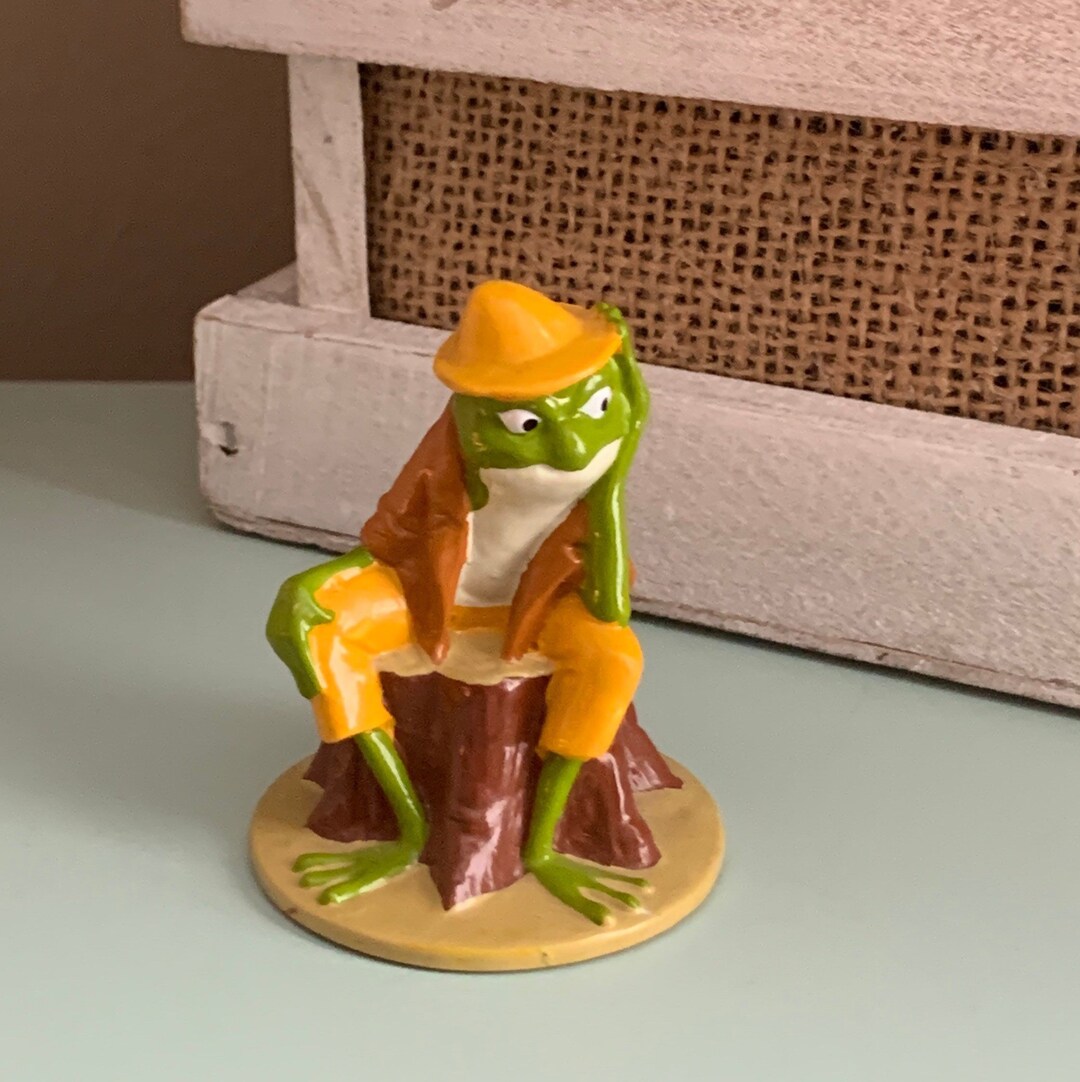 Rare Disney Splash Mountain Brer Frog Figurine Song of the South Walt ...