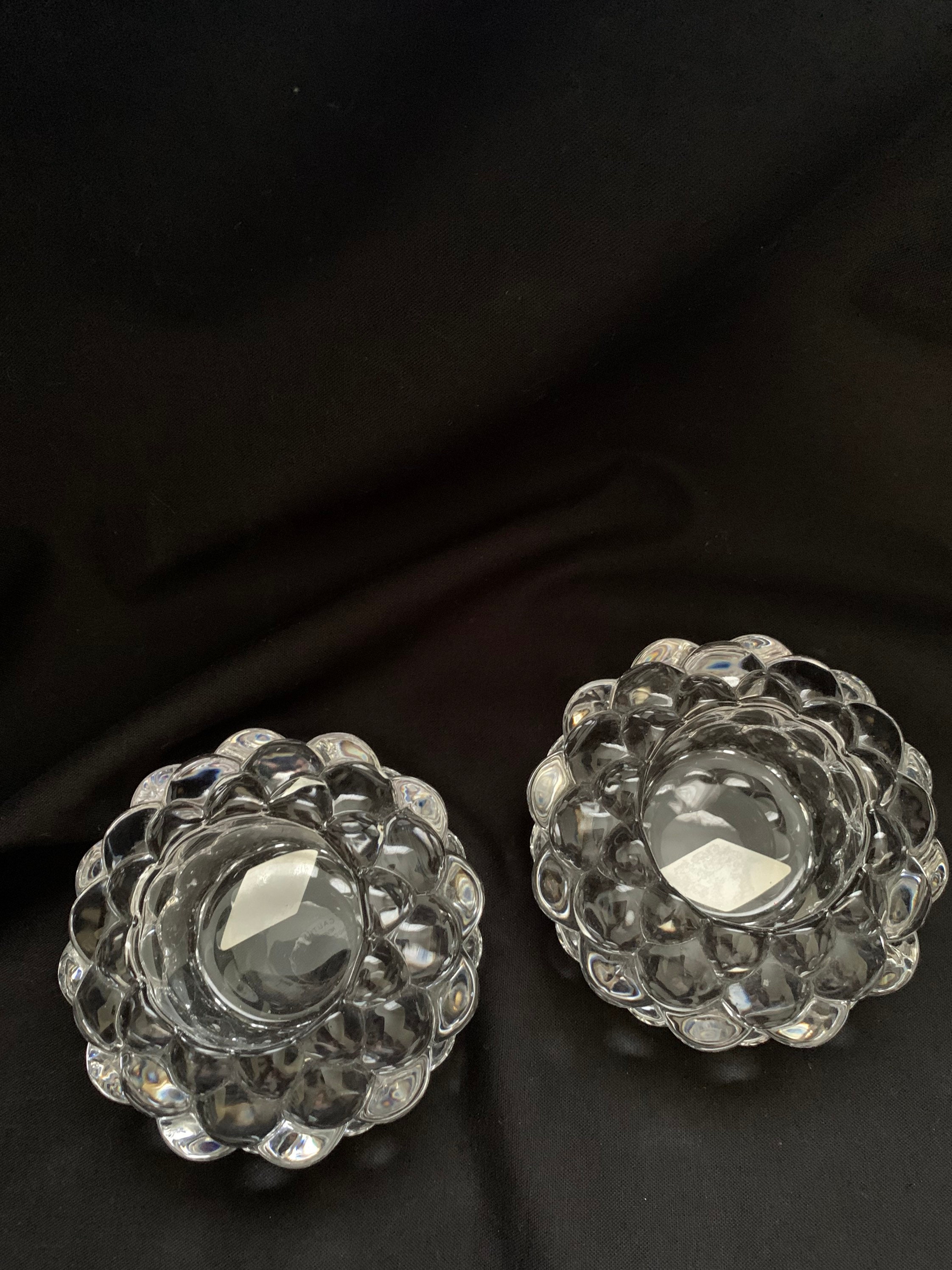 Vintage Shannon Crystal Design of Ireland Pair of Raspberry - Etsy