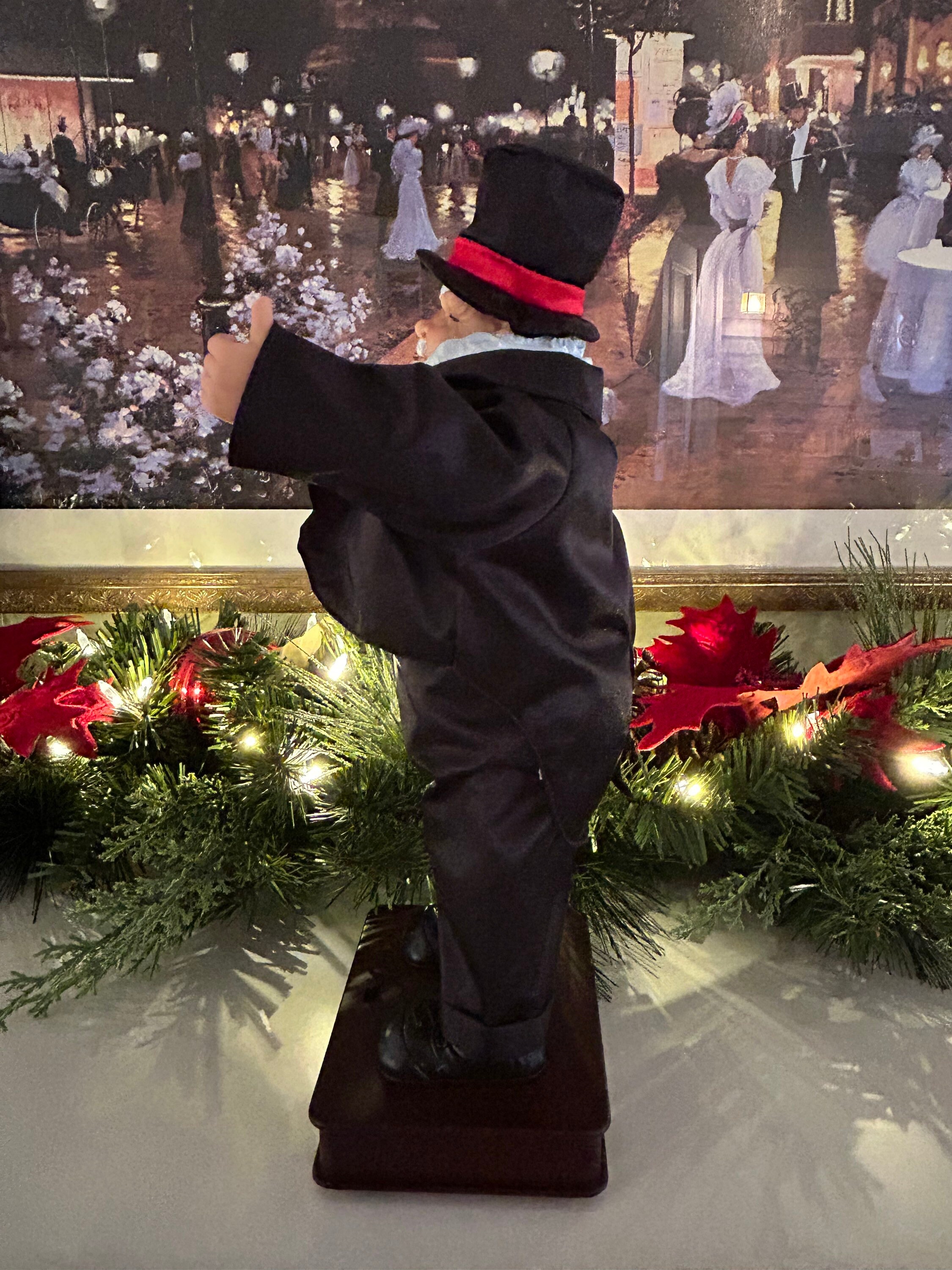 Y2K Animated Santa in A Tuxedo and Top Hat Sings and Dances - Etsy