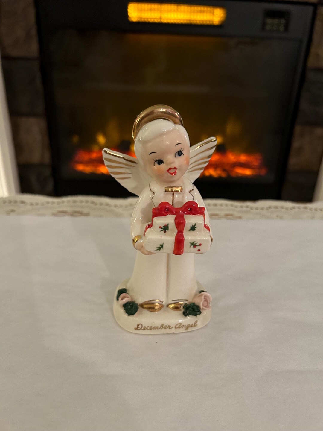 Vintage Christmas Angel Boy Christmas Kitsch - Etsy