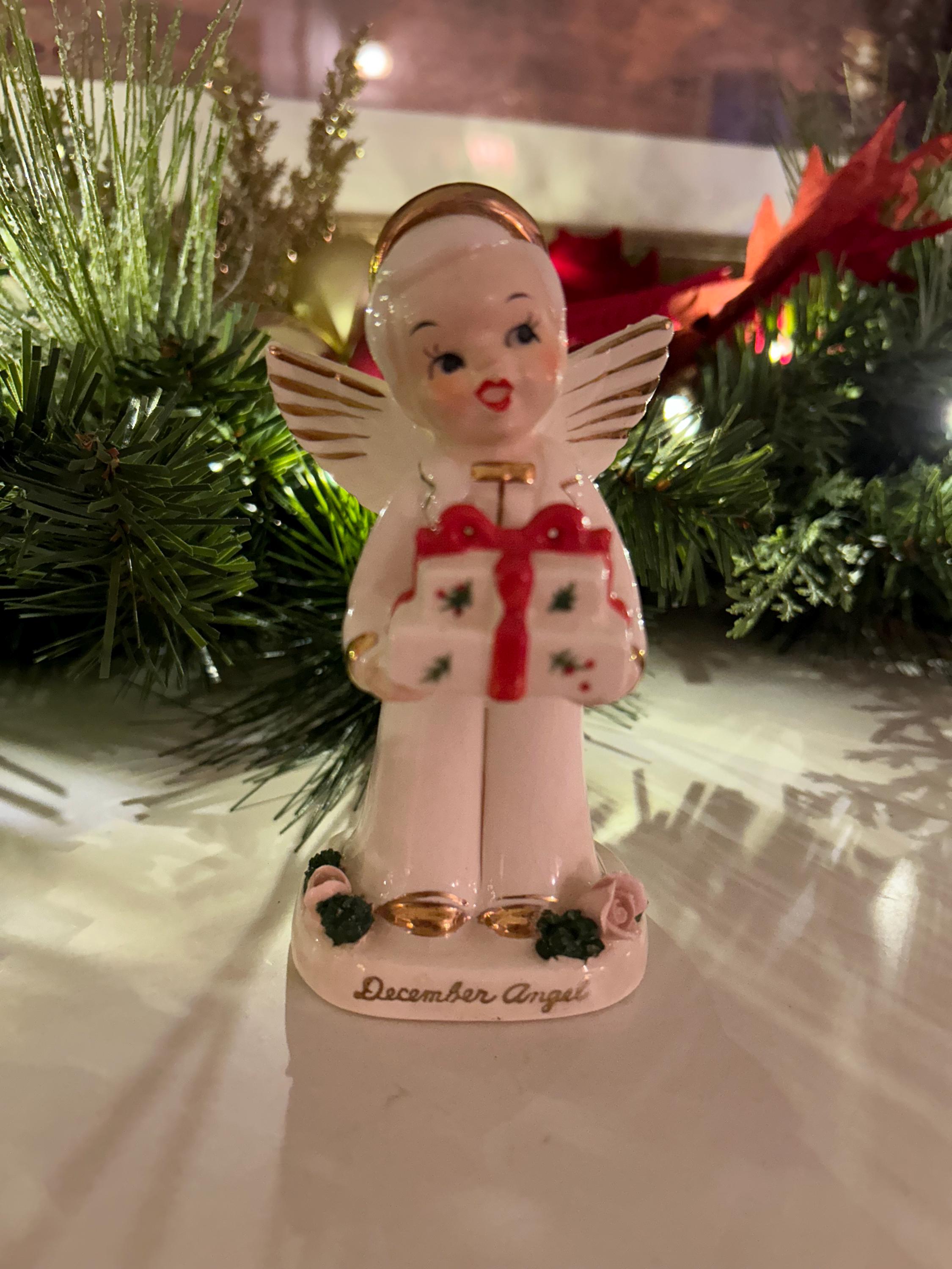 Vintage Christmas Angel Boy Christmas Kitsch - Etsy