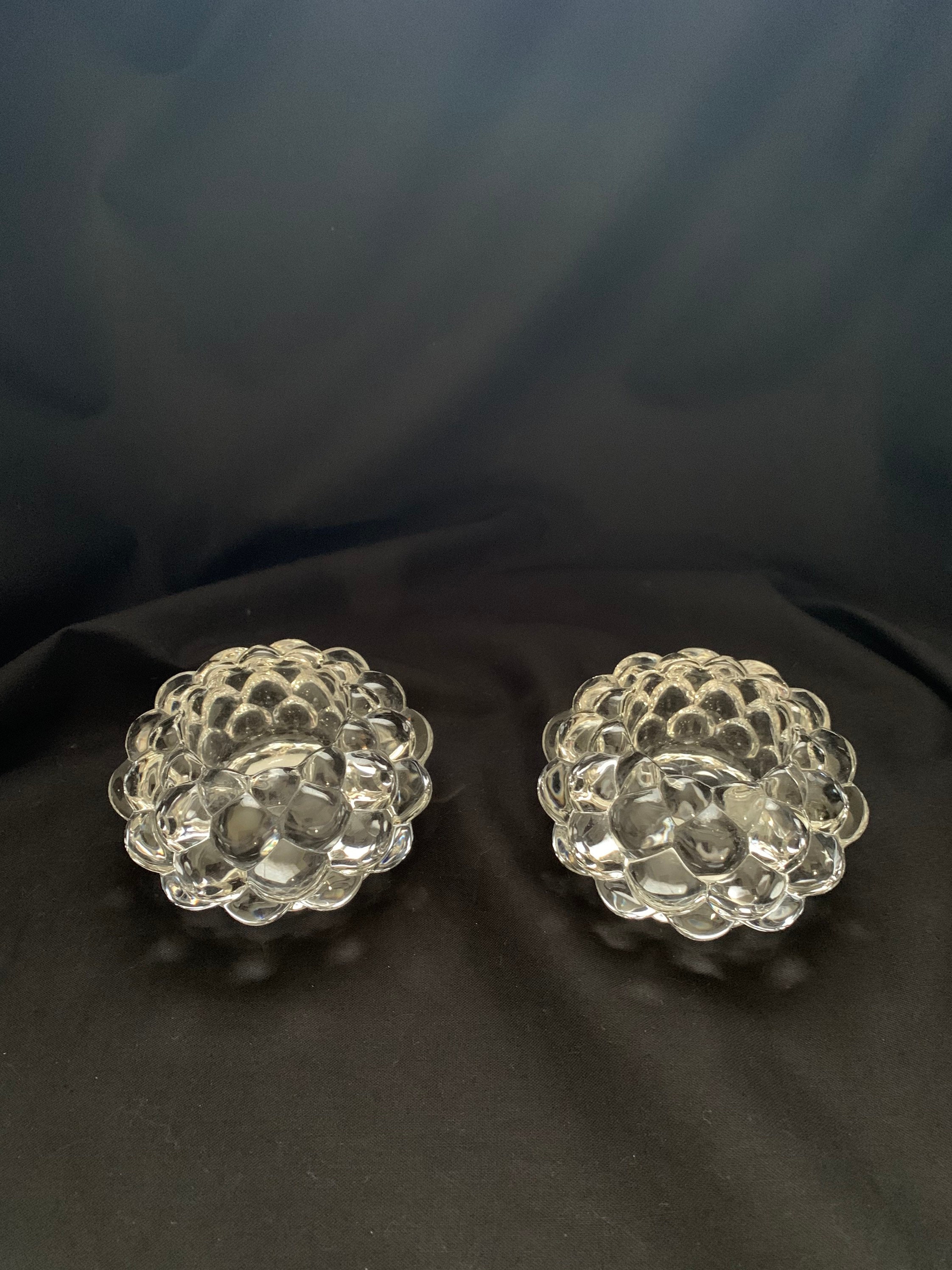 Vintage Shannon Crystal Design of Ireland Pair of Raspberry - Etsy