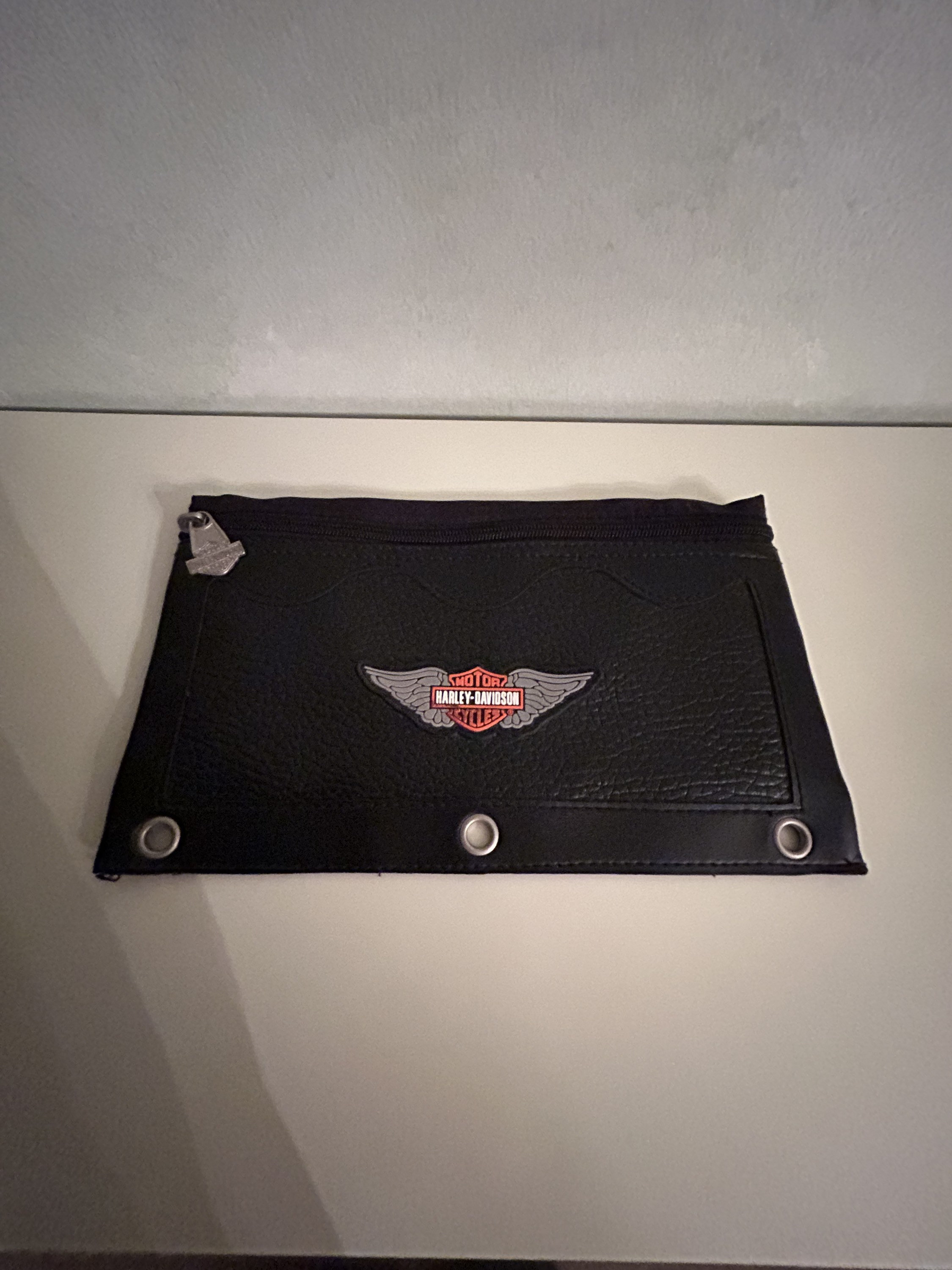 Harley Davidson Zipper Pouch Pen Pencil Case Storage Pouch - Etsy