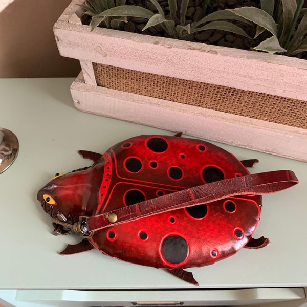 Ladybug Purse - Etsy