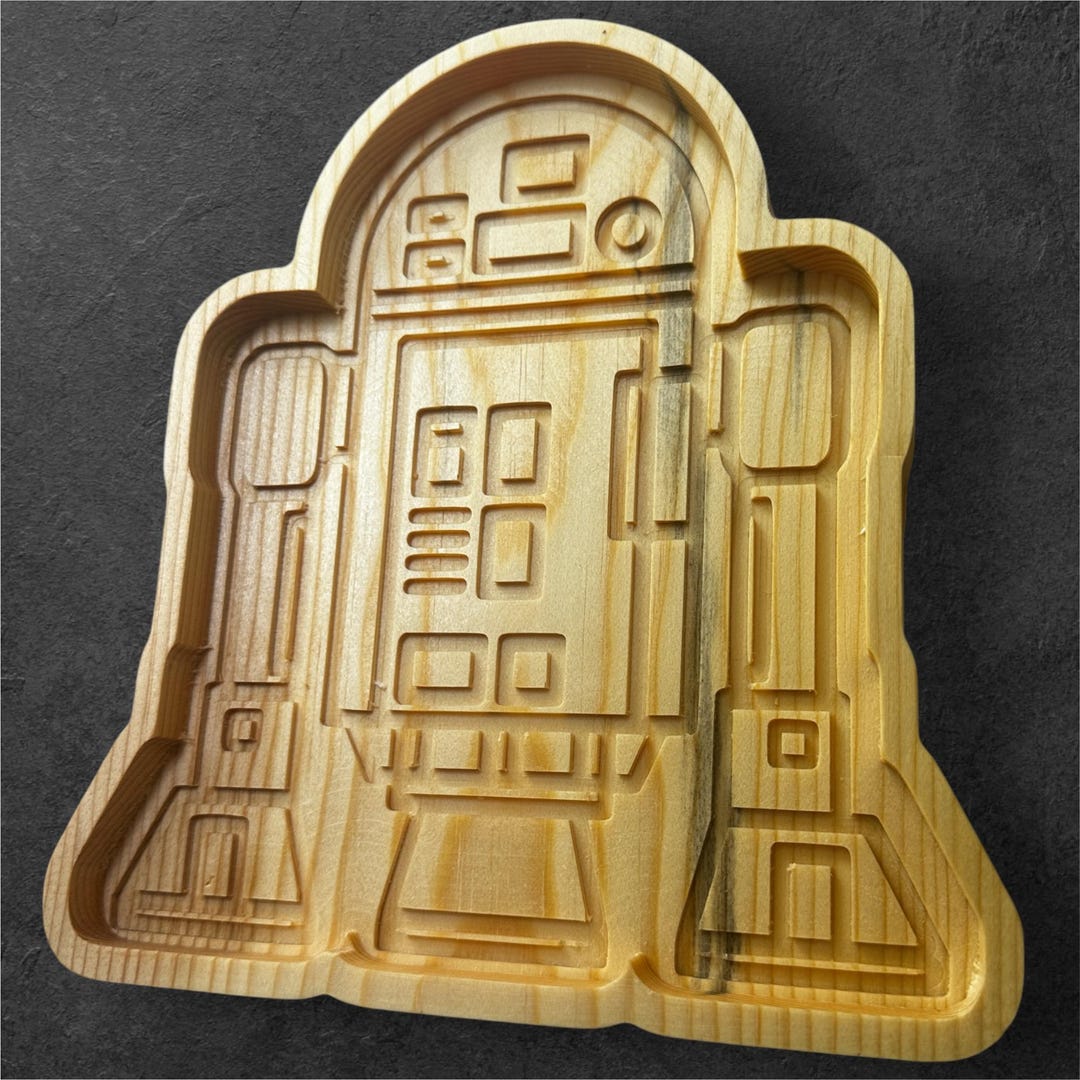 R2D2 Valet Tray: Star Wars Inspired Droid Catch-all - Etsy