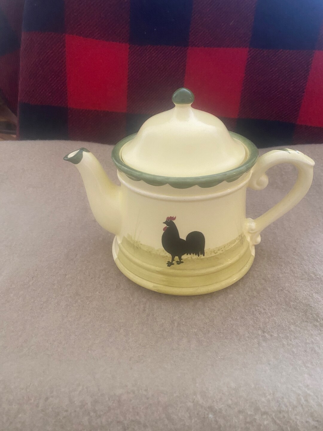 Zeller Hen and Rooster Tea Pot. No Chips or Cracks - Etsy